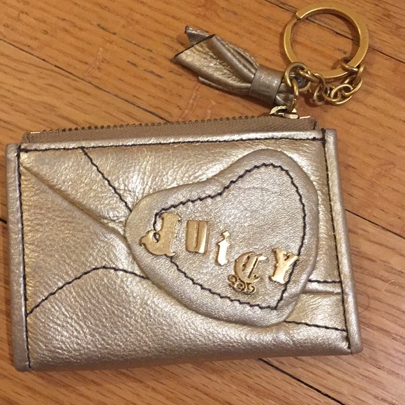 Juicy Couture | Bags | Juicy Couture Metallic Coin Purse | Poshmark